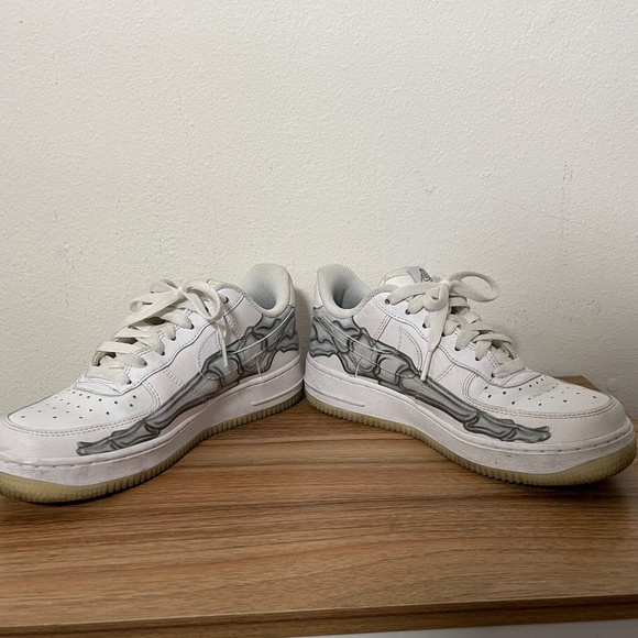 Nike | Shoes | Nike Af Air Force 1 Low Limited Edition 218 Skeleton Qs ...